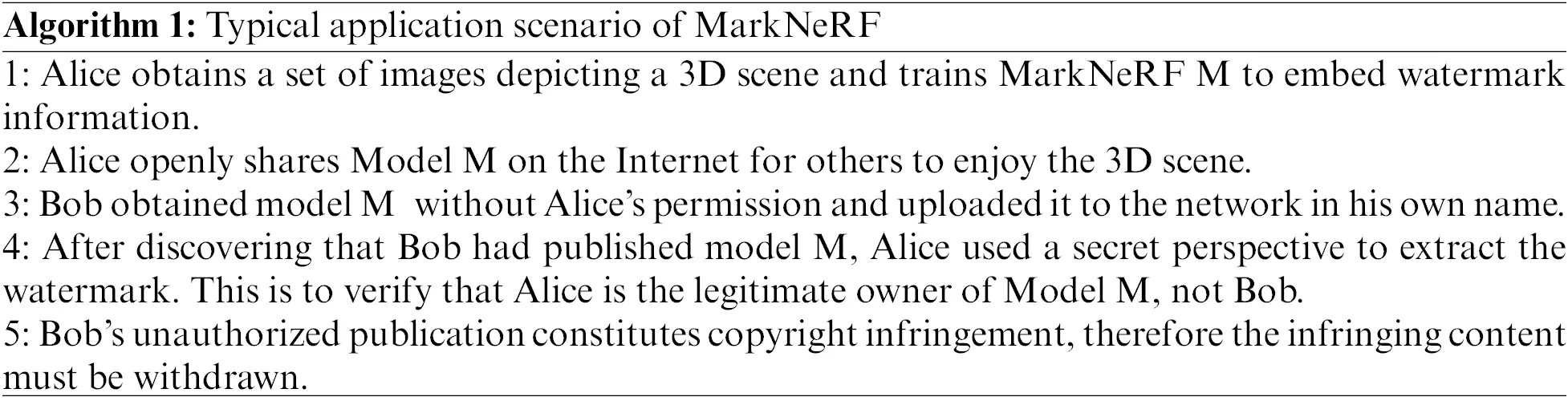 CMC | Free Full-Text | MarkNeRF: Watermarking for Neural Radiance Field