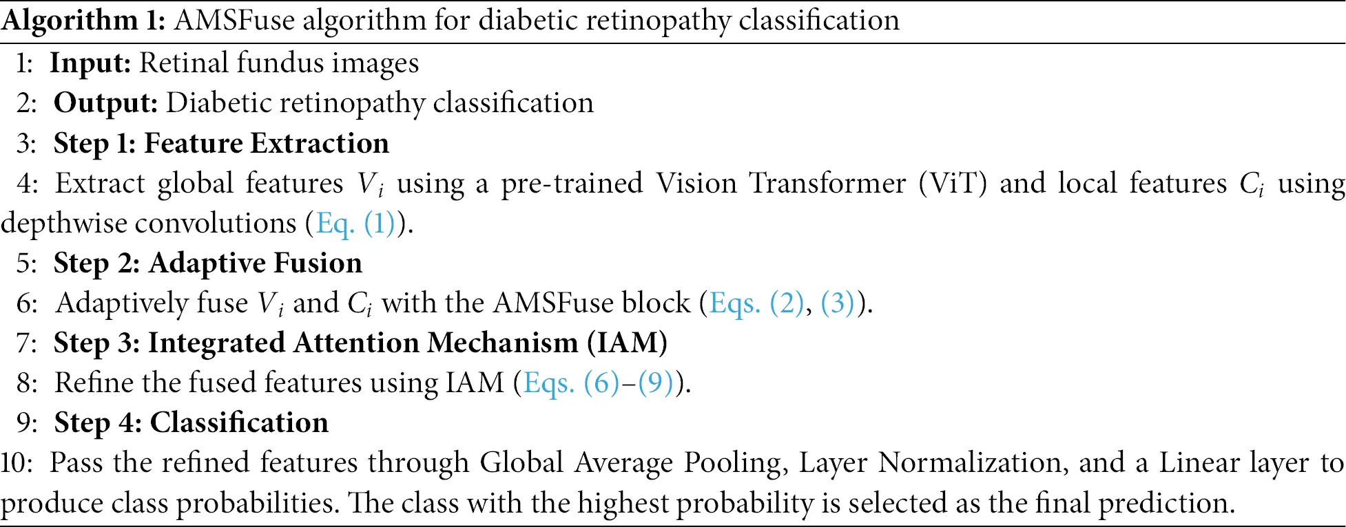 CMC | Free Full-Text | AMSFuse: Adaptive Multi-Scale Feature Fusion Network for Diabetic ...