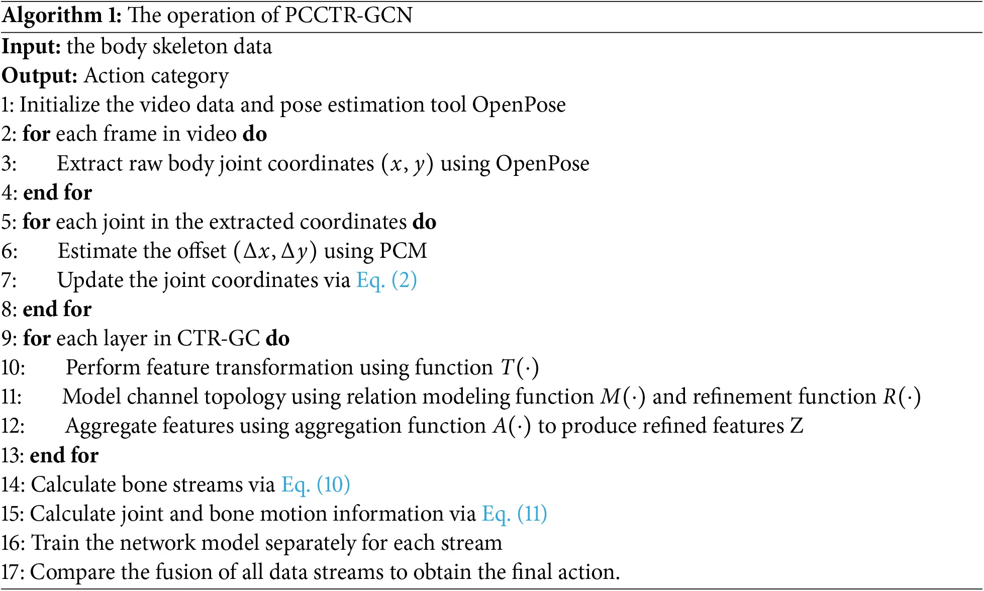 CMC | Free Full-Text | Skeleton-Based Action Recognition Using Graph Convolutional Network with ...