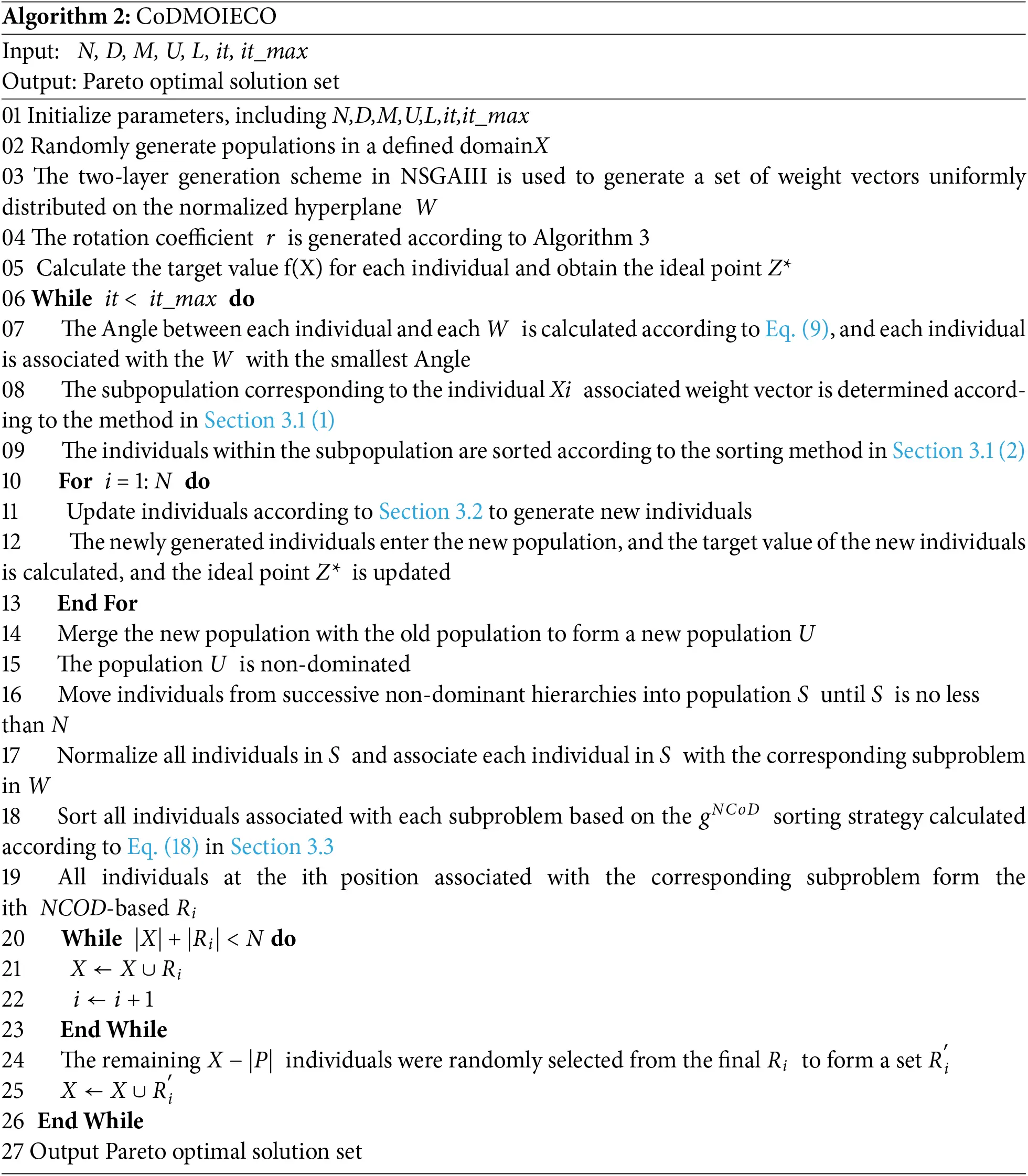 CMC | Free Full-Text | Collaborative Decomposition Multi-Objective Improved Elephant Clan ...