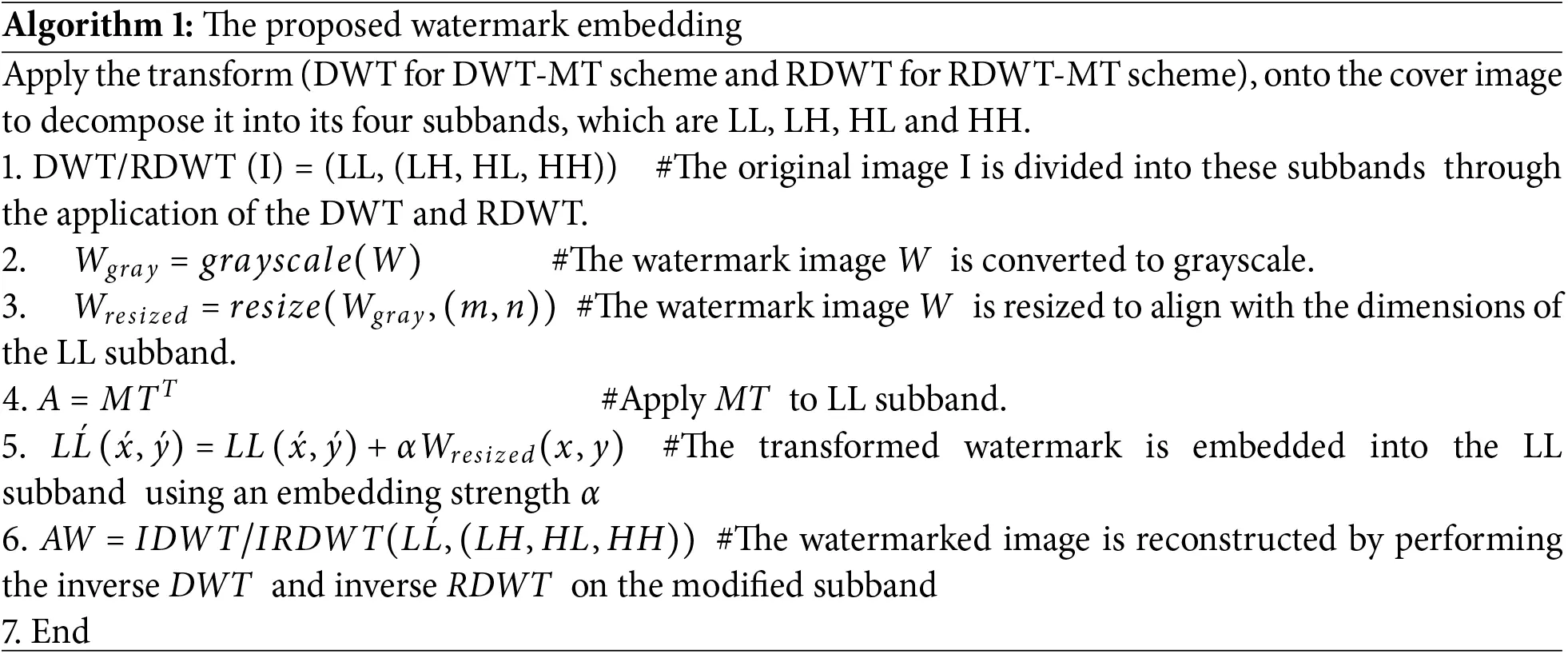 CMC | Free Full-Text | A Robust Image Watermarking Based on DWT and ...