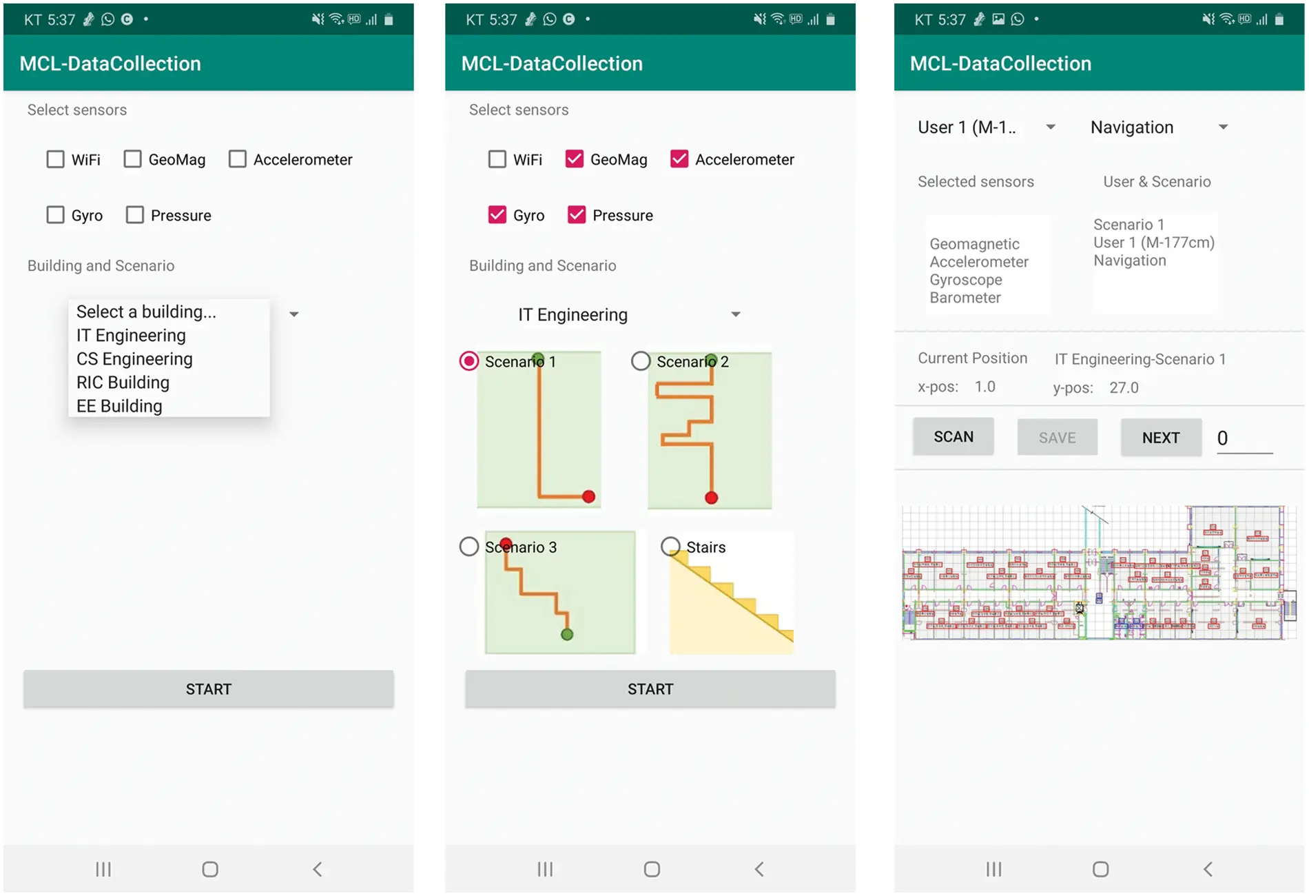 MagneFi: Multiuser, Multi-Building and Multi-Floor Geomagnetic Field ...